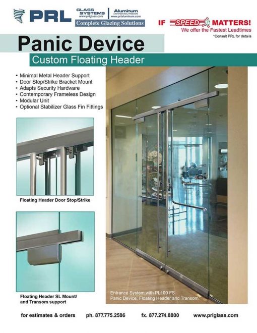 Panic Information Gallery on All PRL Glass Door Panic Systems.